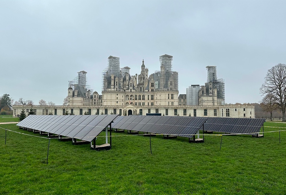 GROUPE ROY ÉNERGIE installe une centrale photovoltaïque pour illuminer Chambord - Groupe Roy Énergie